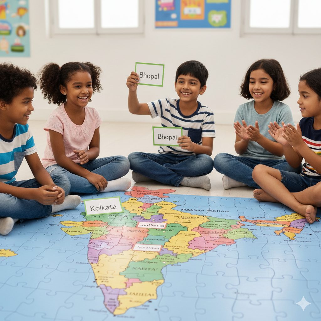 The Story Map Rhyme – Learn India’s States & Capitals the Fun Way ...